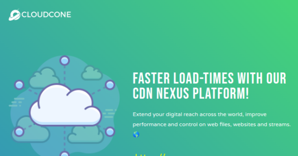 CloudCone - Ultra-fast CDN Service 仅 $4.5每年 - 野猪优惠码(yezhu.in)